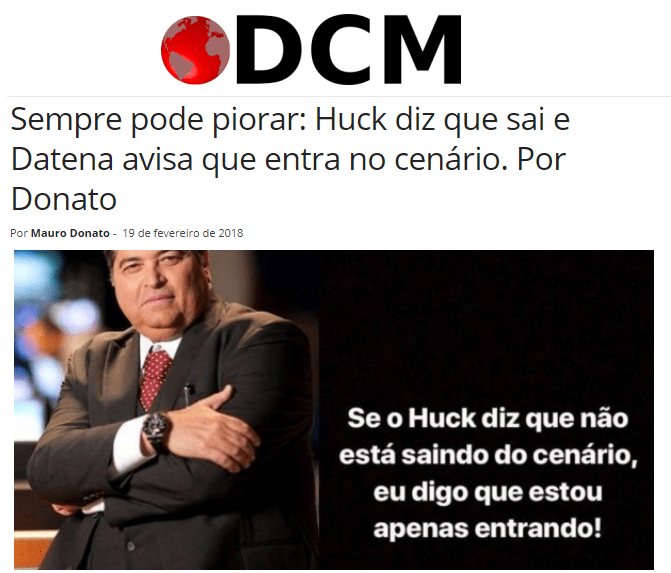 Diário do Centro do Mundo cita em matéria pesquisa realizada pela ...